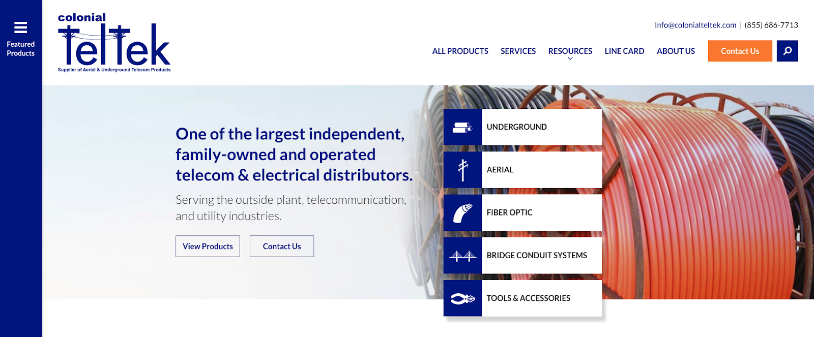 Colonial TelTek | Case Studies | Thomas